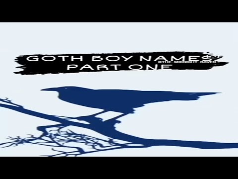 GOTH BOYS NAMES PART 1 #shorts