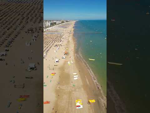 Italy, Rimini Beach 2023 🏖️🇮🇹 Drone Video 4K
