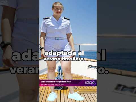 🔥¿La Princesa Leonor rompe el Protocolo con su uniforme? La verdad detrás de su look😱