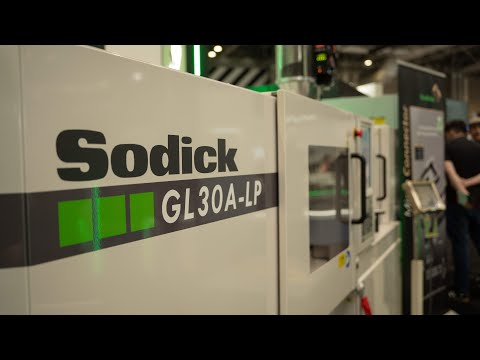 Sodick presents the GL30-LP: Its New Injection Moulding Machine with V-Line Technology