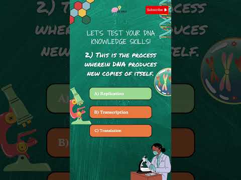 SCIENCE DNA QUIZ that you should know ‼️???? #science #sciencefacts #dna #dnaquiz #quizgames