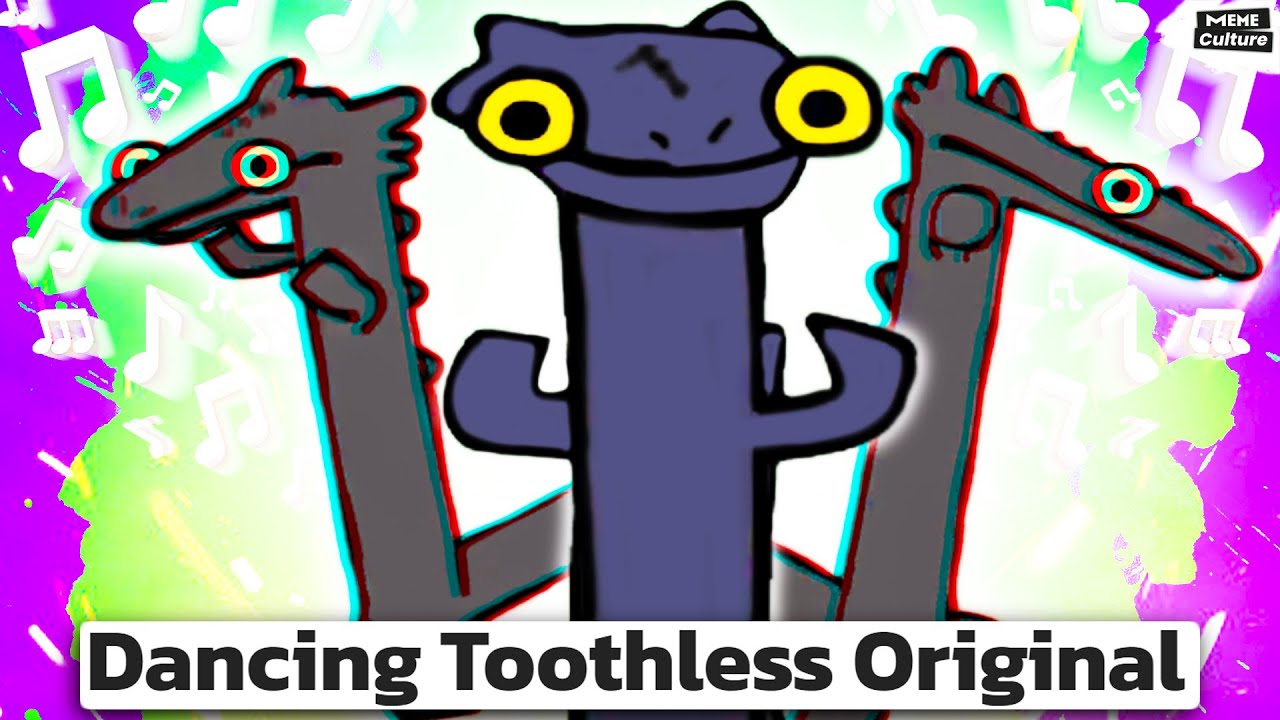 Why does a Dragon Dance? Dancing Toothless meme