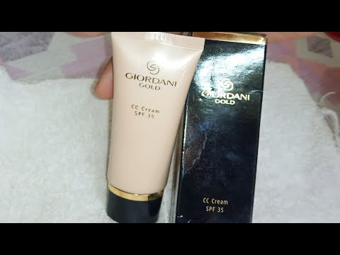 Review of Oriflame Giordani Gold Cc Cream SPF 35||Effect of giordani cc cream