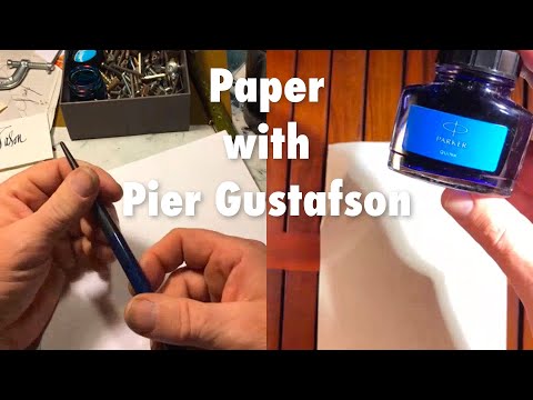 Discussing Paper with Pier Gustafson