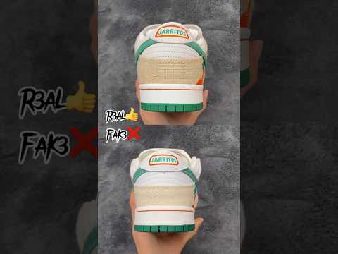 Real Vs Fake Jarritos Nike Dunk #sneakerhead #sneakers #viral