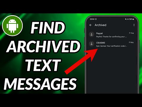 How To Find Archived Text Messages On Samsung