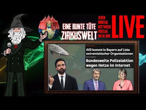 LIVE! Bundesweite Hausdurchsuchungen, AfD-Bayern rechtsextrem, Catcalling strafbar, Der Wels uvm.
