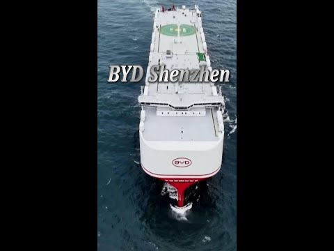 BYD's 4th vehicle carrier delivered to enhance global supply capabilities