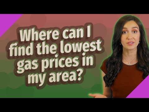 Where can I find the lowest gas prices in my area?