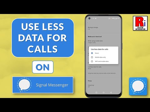 How to Use Less Data For Calls on Signal Messenger