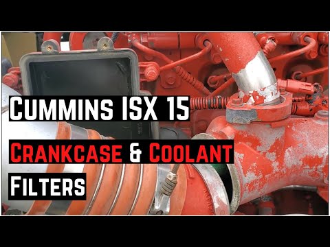 The Forgotten Filters - Crankcase & Coolant - Cummins ISX 15 | Owner Operator Trucking Repair DIY