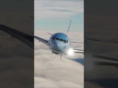 ANA (All Nippon Airways) A380 A330| Microsoft Flight Simulator #shorts #aviation #ana #a380 #mfs