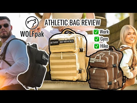 WOLFpak 35L Backpack Review | Best Gym Bag 2024!?