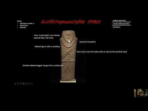 6 Anthropomorphic stele