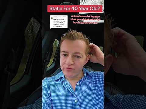 Should a healthy 40 year old be on statin therapy?