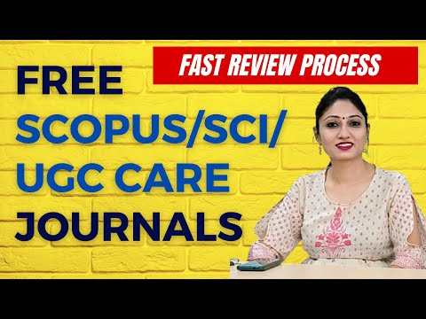 Publish in Free SCI/SCOPUS Journals with Less Review Time | @turningpoint15