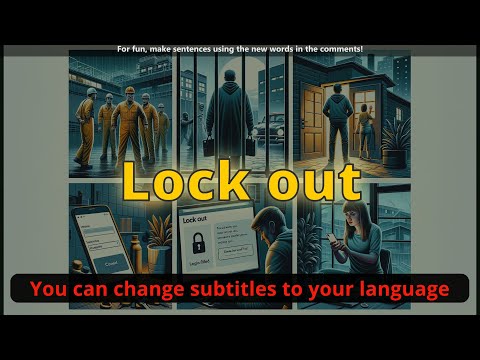 Lock out meaning with 5 examples