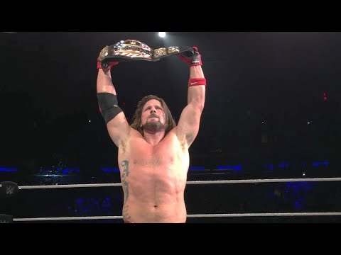 Alternate angles of AJ Styles winning the U.S. Title from Kevin Owens at Madison Square Garden