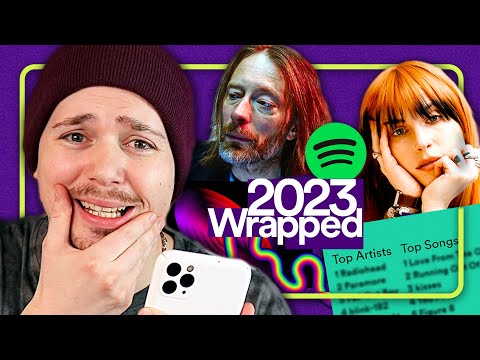 Unwrapping My 2023 Spotify Wrapped π | ARTV