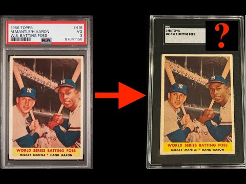 I Cracked 8 Vintage PSA Cards and Submitted to SGC. Here Are the Results...