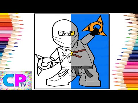 Ninjago Coloring Pages on Ipad/Zane Coloring/@coloringpagestv /Syn Cole - Gizmo [NCS Release]