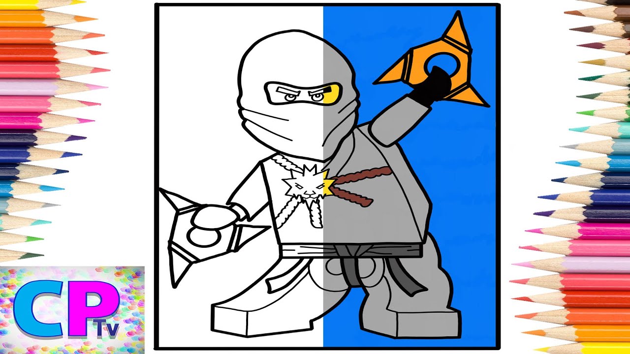 Ninjago Coloring Pages on Ipad/Zane Coloring/@coloringpagestv /Syn Cole - Gizmo [NCS Release]