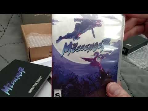The Messenger Game Physical Editions UNBOXING. Special Reserve Games vs. Limited Run Games.