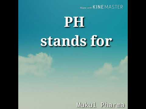 Full form of PH