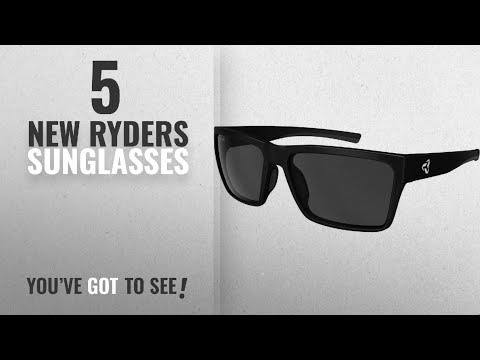 Top 10 Ryders Sunglasses [ Winter 2018 ]: Ryders Eyewear Nelson Velo-Polar Sunglasses (BLACK MATTE /