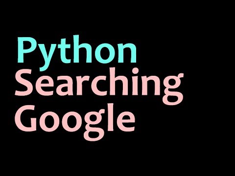 How to search Google in Python and JSON module tutorial.