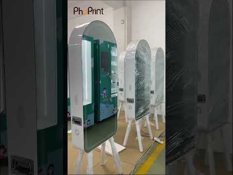 Magic Mirror Photo Booth IN STOCK❣️🔥#weddings #photobooth #mirrorbooth #events #party #phoprint