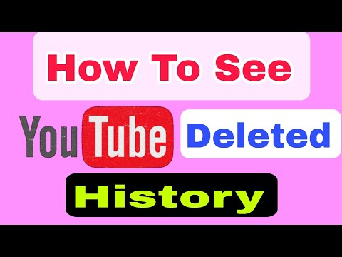 How To Find Deleted History On Youtube | Youtube Ki Delete History Kaise Wapas Laye / Dekha | 2025