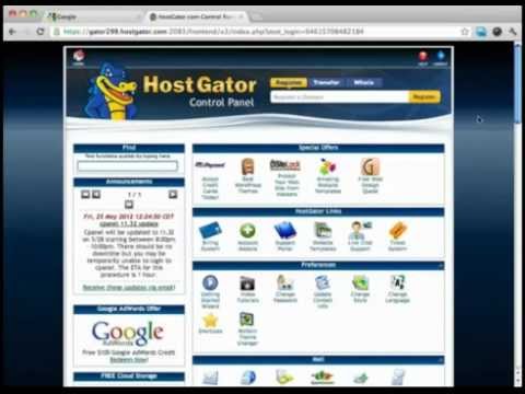 How To Create a Website - WordPress 1