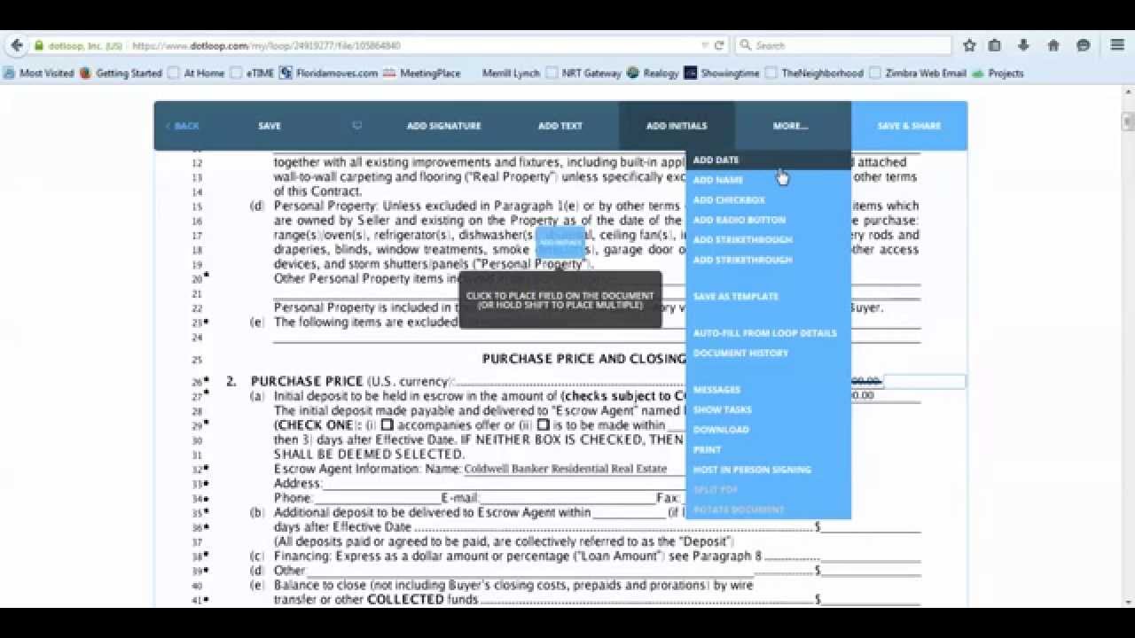 How to convert a DotLoop Document to an editable PDF