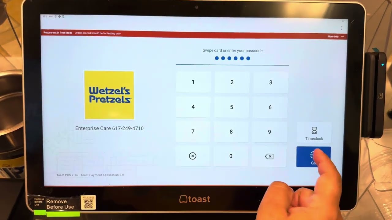Toast POS Basic Training - Part 1 of 5