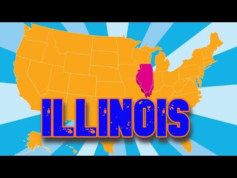 The State Of Illinois Geographical Overview