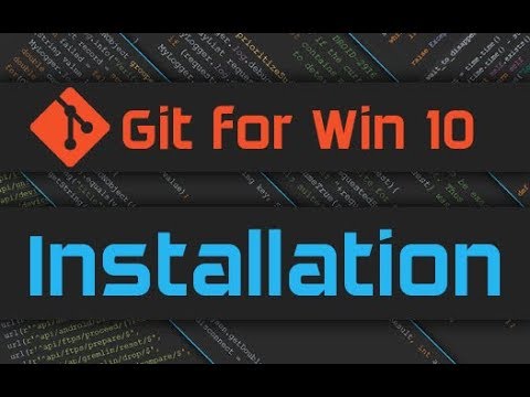 Install Git on Windows 10