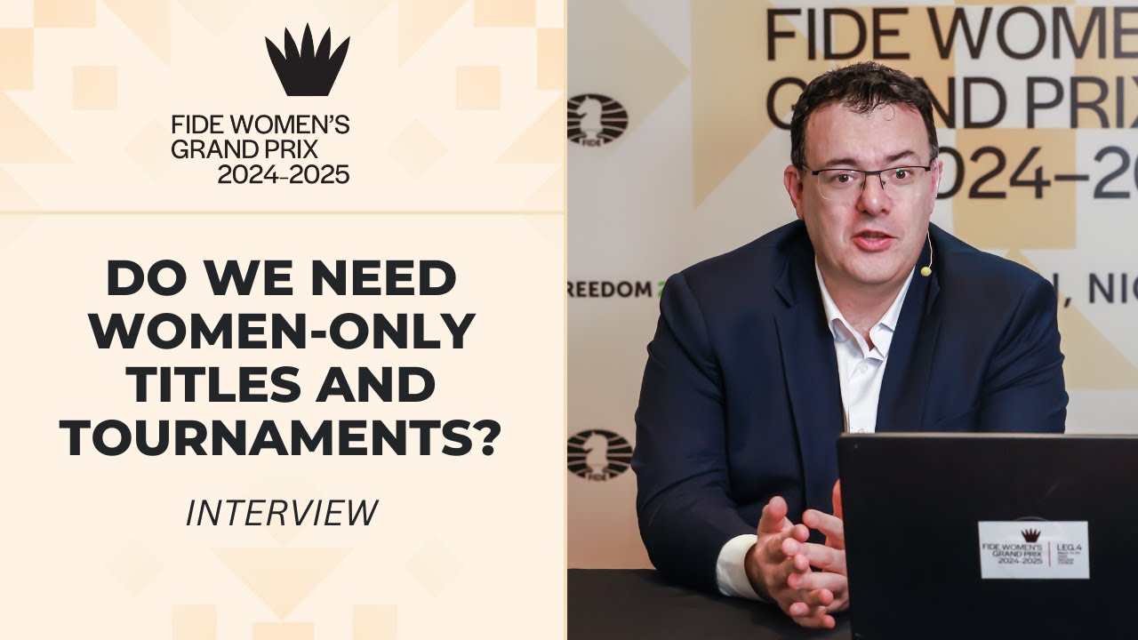 Cyprus FIDE CEO Emil Sutovsky on women’s chess: titles, tournaments ...