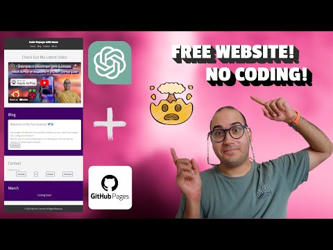 Create a Website for Free with GitHub Pages and ChatGPT! 🚀💻 #TechTutorial