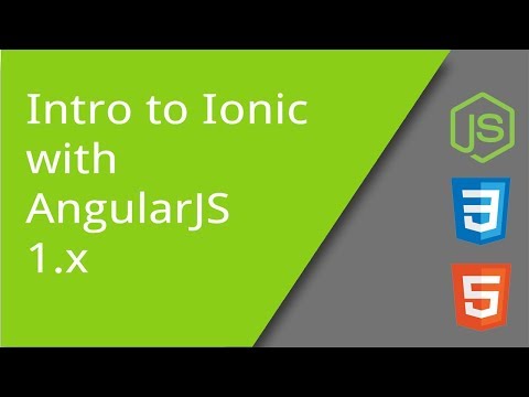 Learn Basic Intro to ionic - Mind Luster