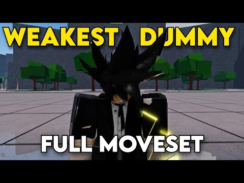 Weakest Dummy Full Moveset in The Strongest Battlegrounds