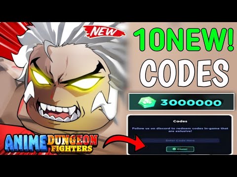 ⚡ 2025 REDEEM ⚡ ANIME DUNGEON FIGHTERS CODES 2025 - ANIME DUNGEON FIGHTERS ROBLOX CODES 2025