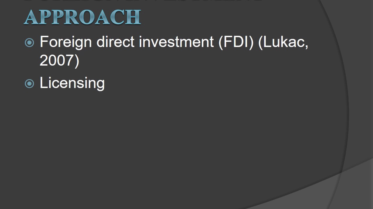 Assignment 2 -  Globalisation and Business Strategy  Presentation.