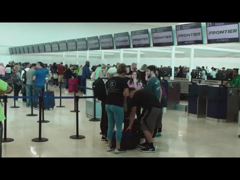 Frontier Airlines shuts down its customer service line