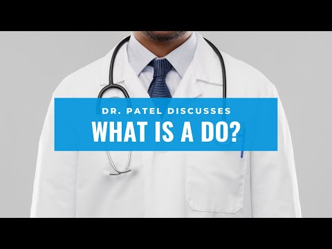 What is a DO? Dr. Patel clears up the recent DO controversy caused by COVID-19 and President Trump