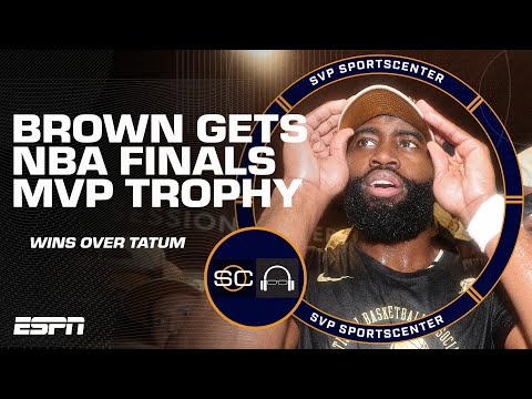 How Jaylen Brown edged out Jayson Tatum to win 2024 NBA Finals MVP π | SC with SVP