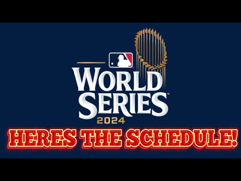2024 World Series Schedule I Dodgers Vs Yankees