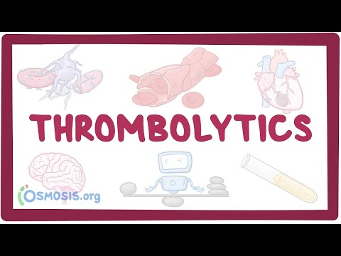 Thrombolytics ~pharmacology~