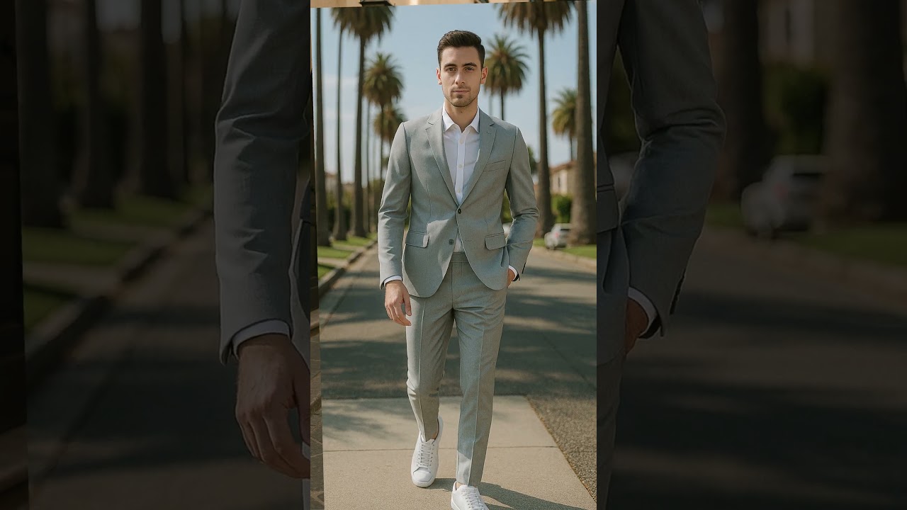 🌞 Chill in Style – Men's Linen Suits for the Summer Heat!
