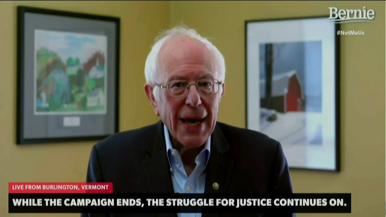 Bernie Sanders drops out of the 2020 presidential race | FULL REMARKS